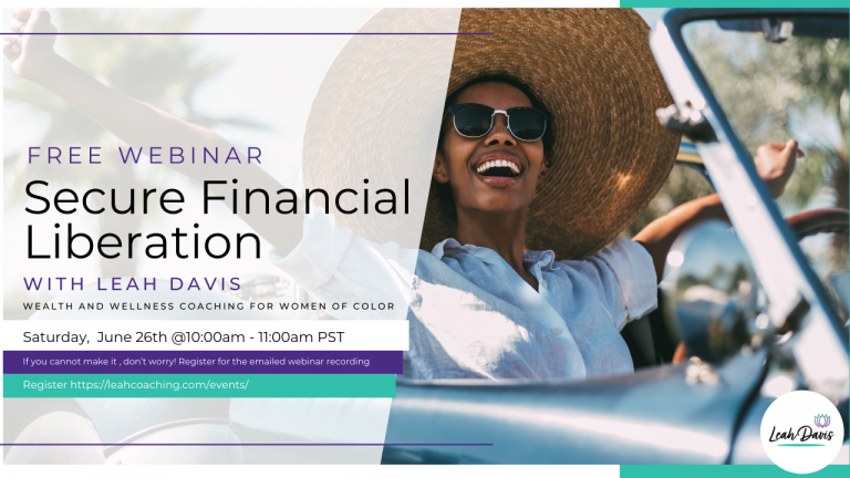 Secure Financial Liberation – Leah Coaching